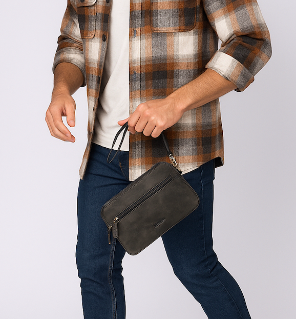 Buy Stylish Pouches for Men Online - Abbracci Malta
